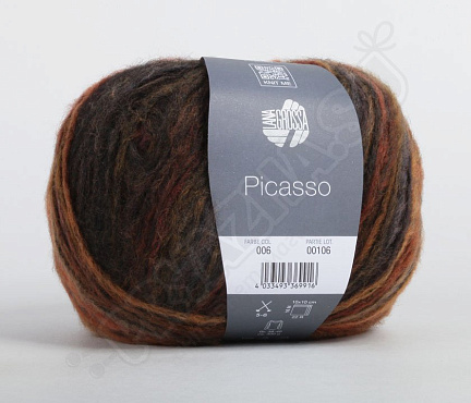Lana Grossa Picasso пряжа для вязания купить в интернет-магазине ...